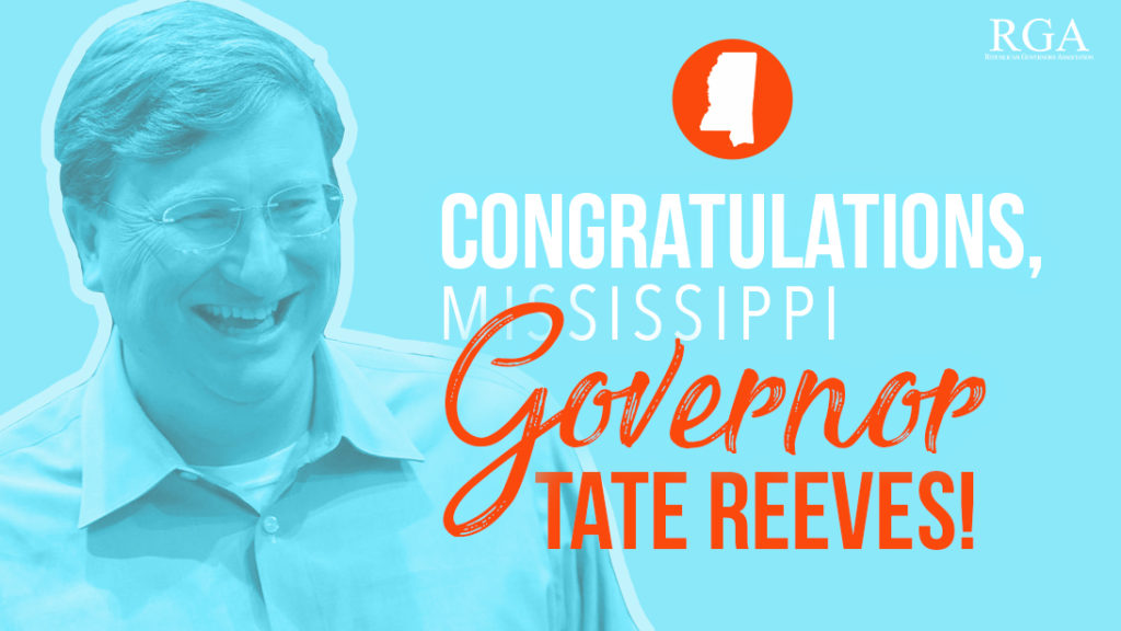 RGA Statement on Inauguration of Mississippi Governor Tate Reeves