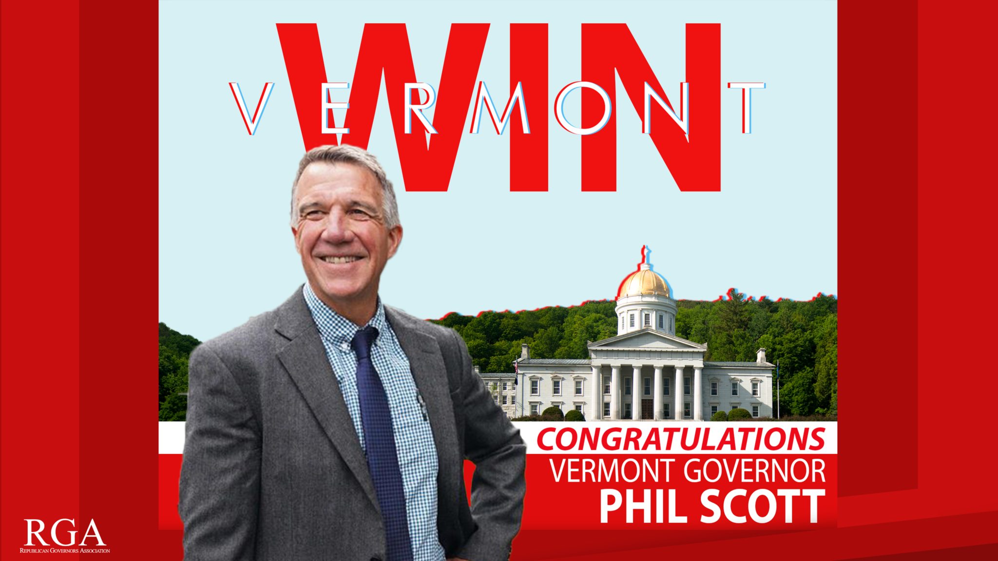 RGA Congratulates Governor Phil Scott On Victory In Vermont